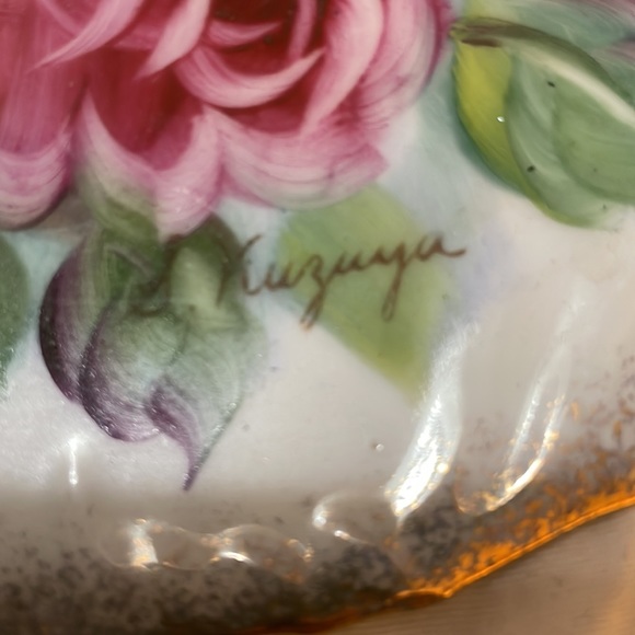 Ucagco | Dining | Vintage Ucagco Hand Painted Plates Set Of 3 | Poshmark